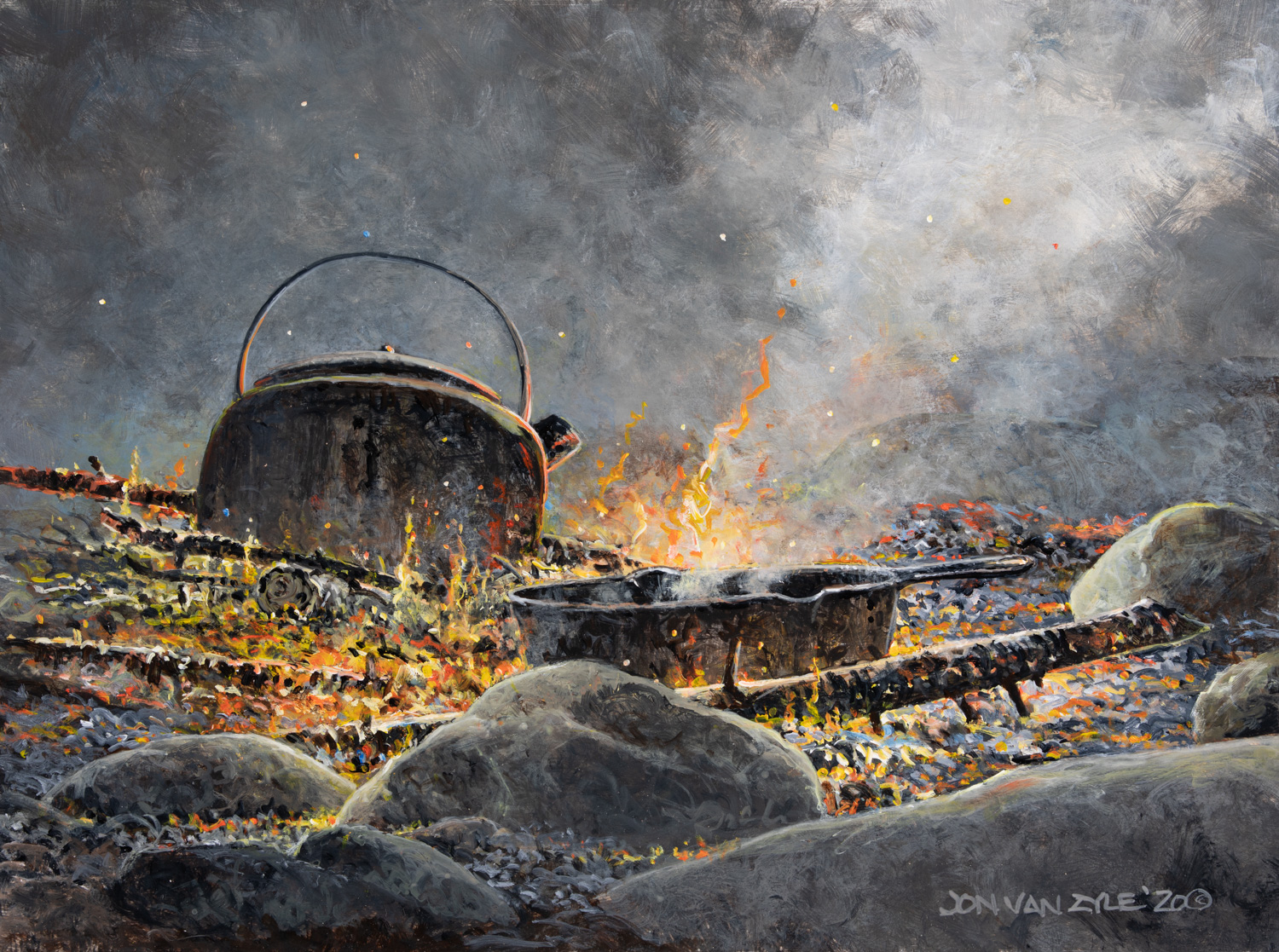 Jon Van Zyle Art – Georgia Blue Gallery